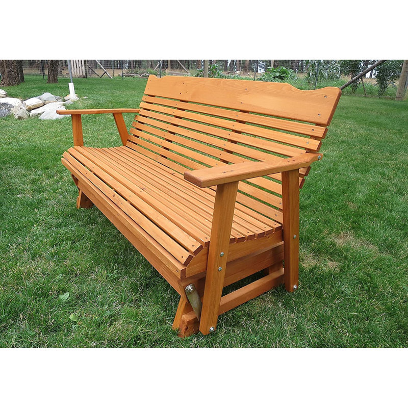 Cedar porch glider store